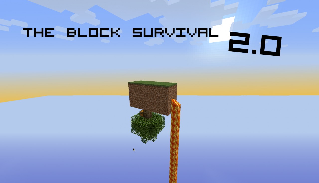 The Block Survival 2.0 [1.3.1] Minecraft Map