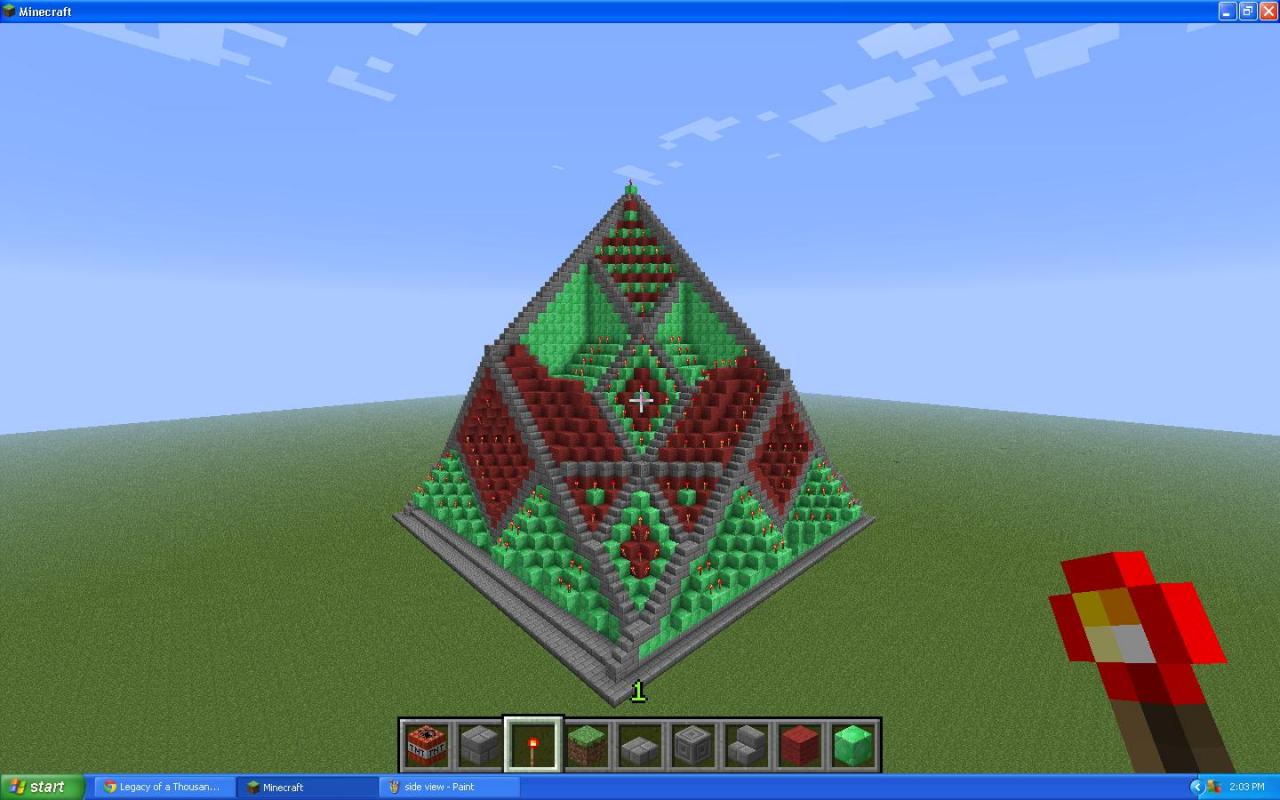 The Emerald Pyramid Minecraft Map