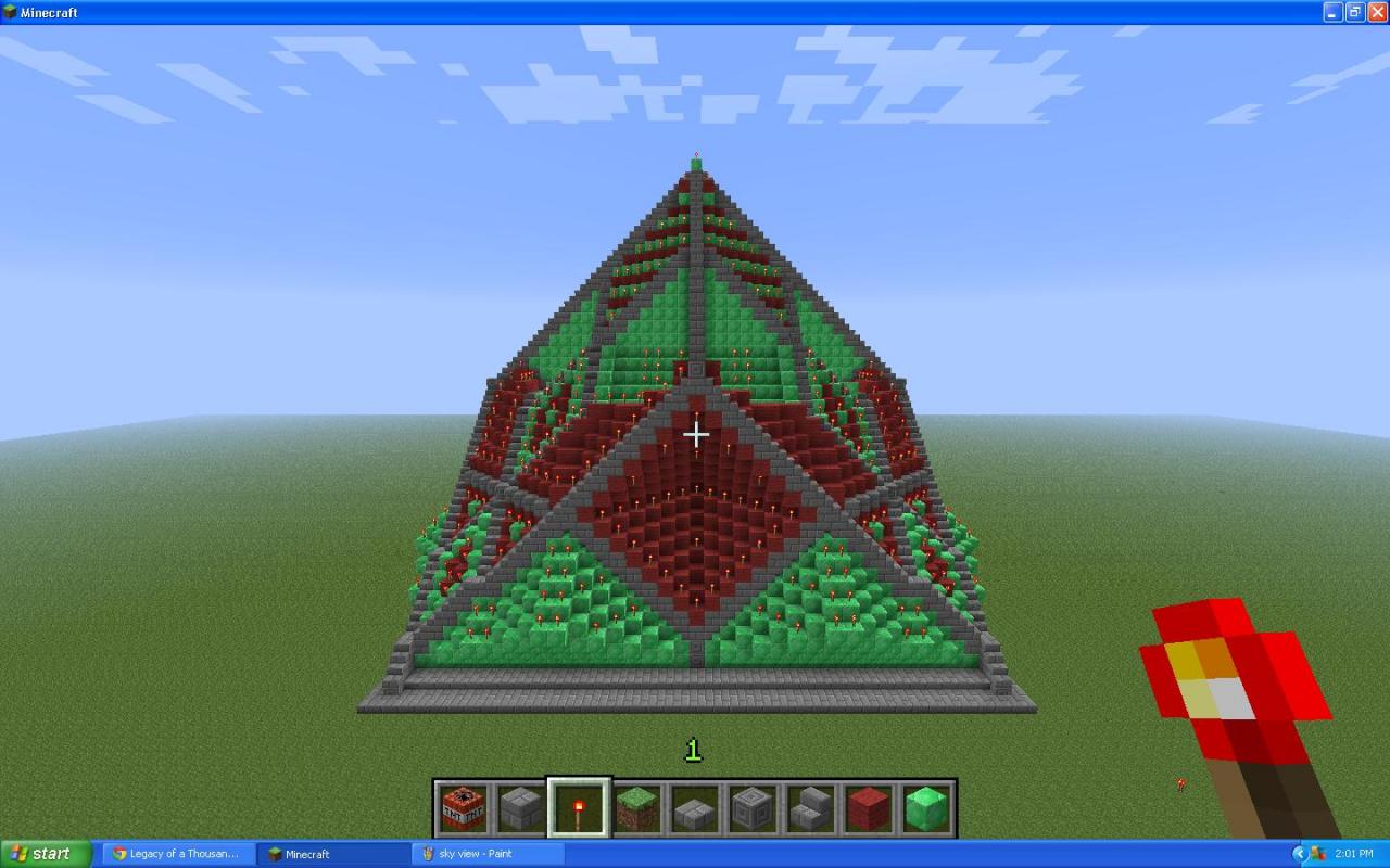 The Emerald Pyramid Minecraft Map