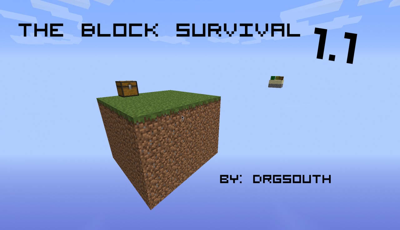The Block Survival 1.1 [1.3.1] Minecraft Map