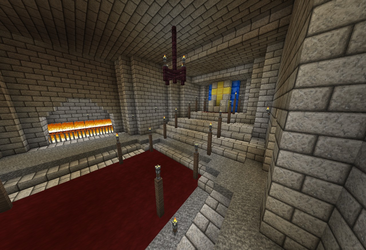 Stone Castle -- update to 1.4 Minecraft Map