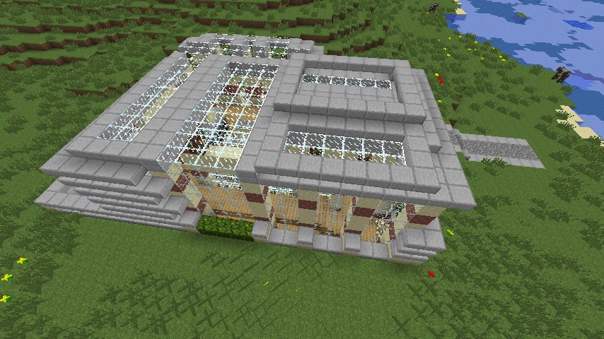 Sunview Terrace - 25x15 Modern House Minecraft Map