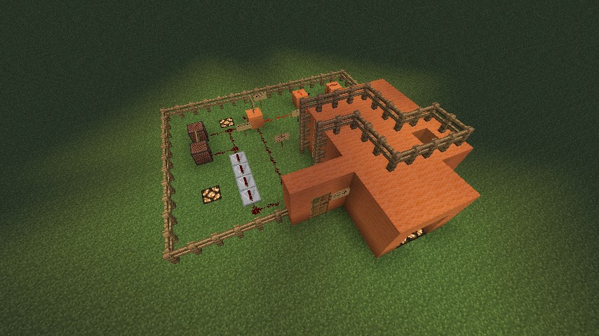 Compact alarm system Minecraft Map