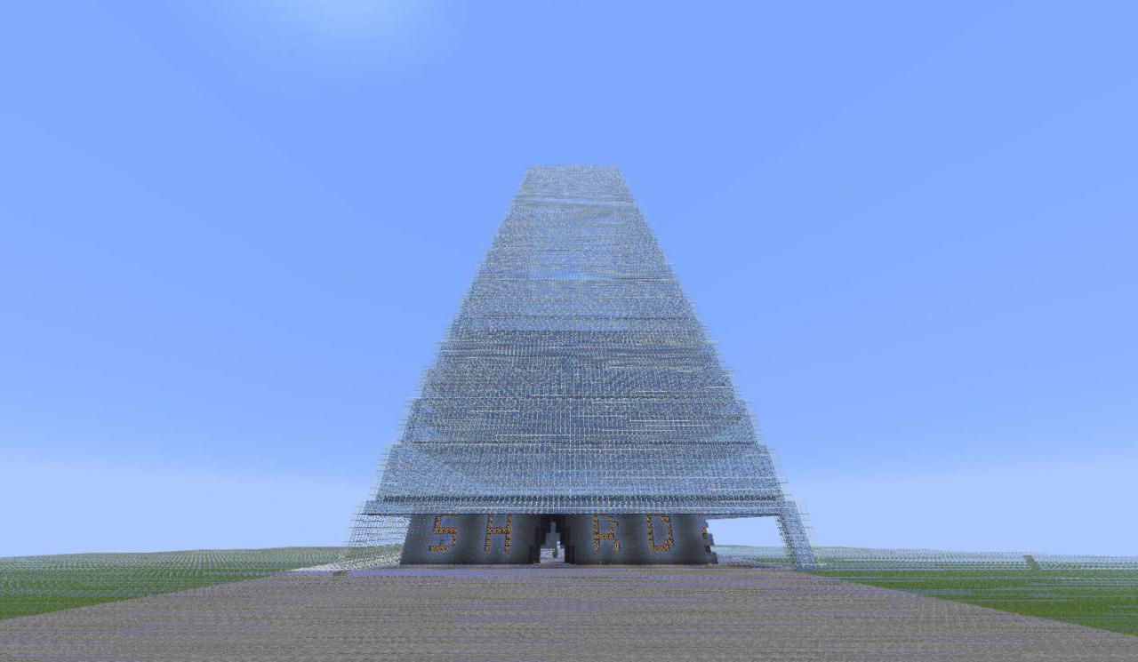 The London Shard Skyscraper Minecraft Map