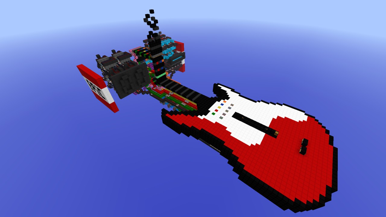 Guitar Hero V2 [Mini-game] Minecraft Map