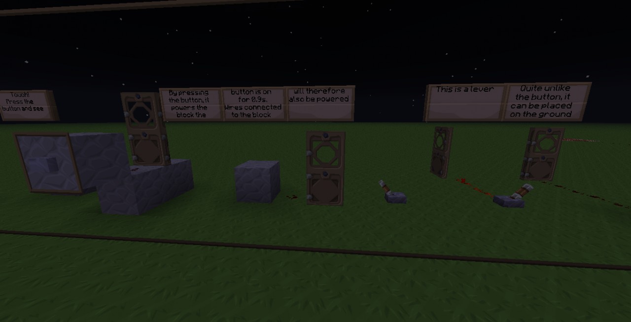 Redstone for Dummies (Redstone tutorial) Minecraft Map