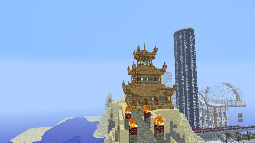 Inner City - China Town [Rosavia City] Minecraft Map