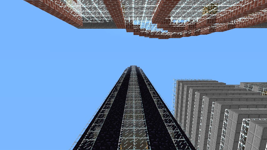 Modern Inner City Apartments - Skyscraper Minecraft Map