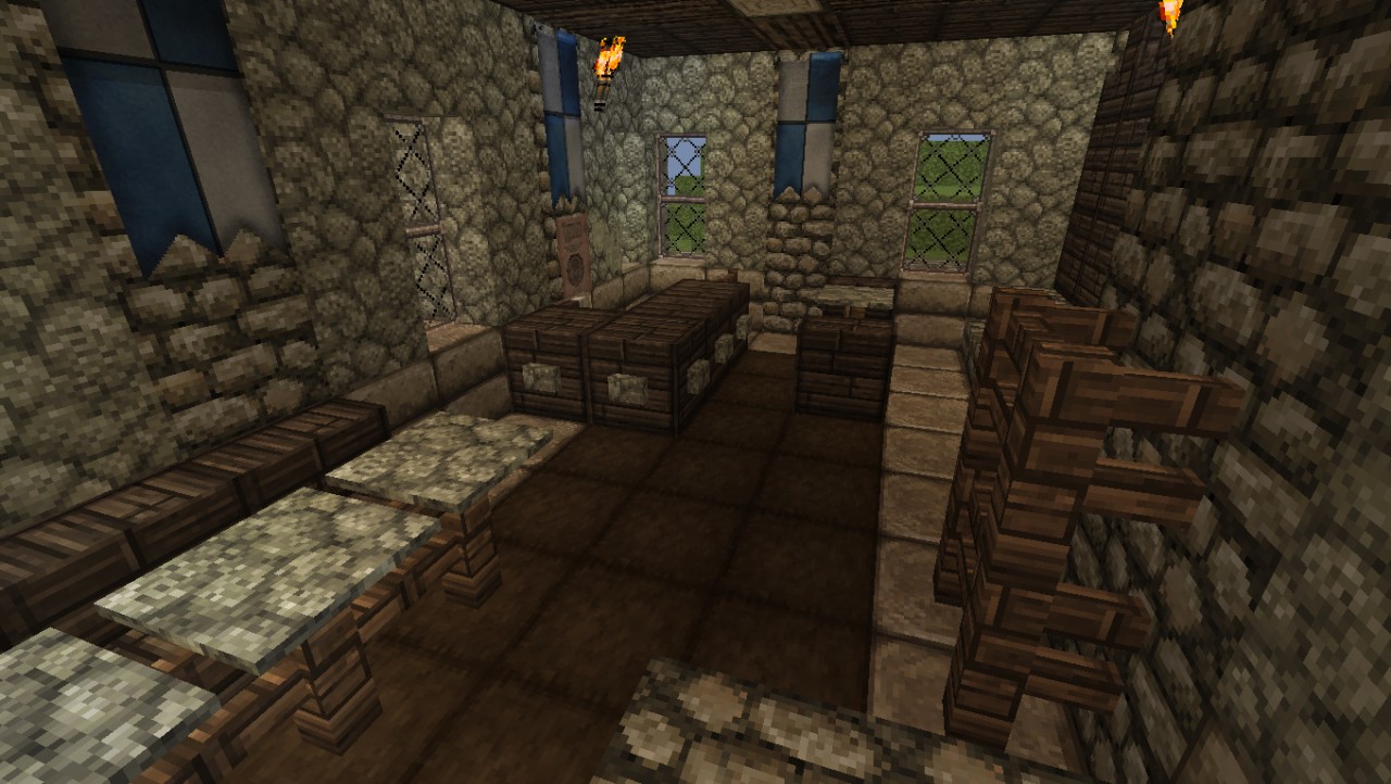 interiors Minecraft Map
