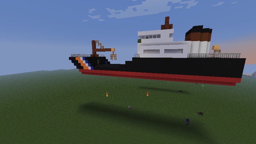 U.S Coast Guard Keeper Class Buoy Tender Minecraft Map