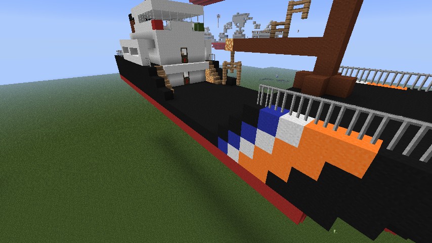 U.S Coast Guard Keeper Class Buoy Tender Minecraft Map