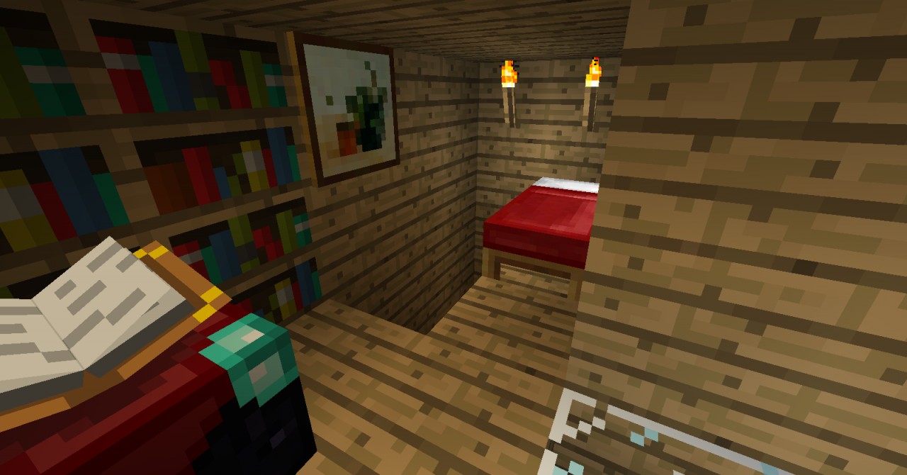 6x6 house Minecraft Map