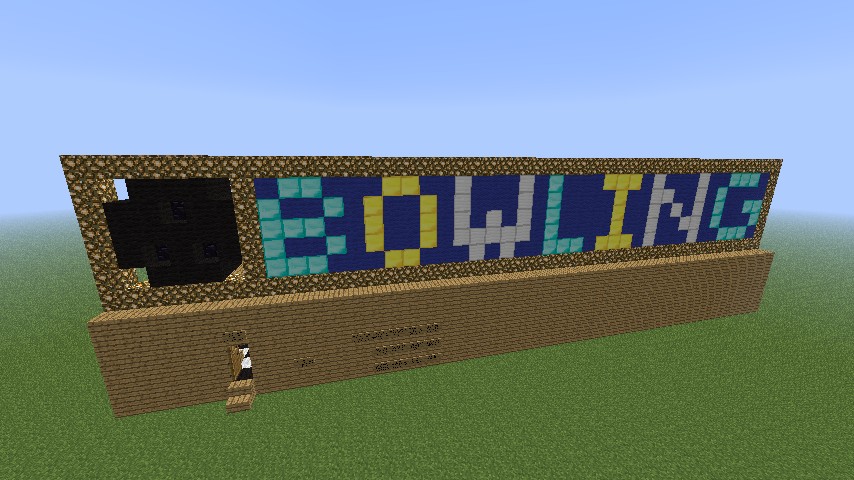 Bowling![100% Working!!!] Minecraft Map