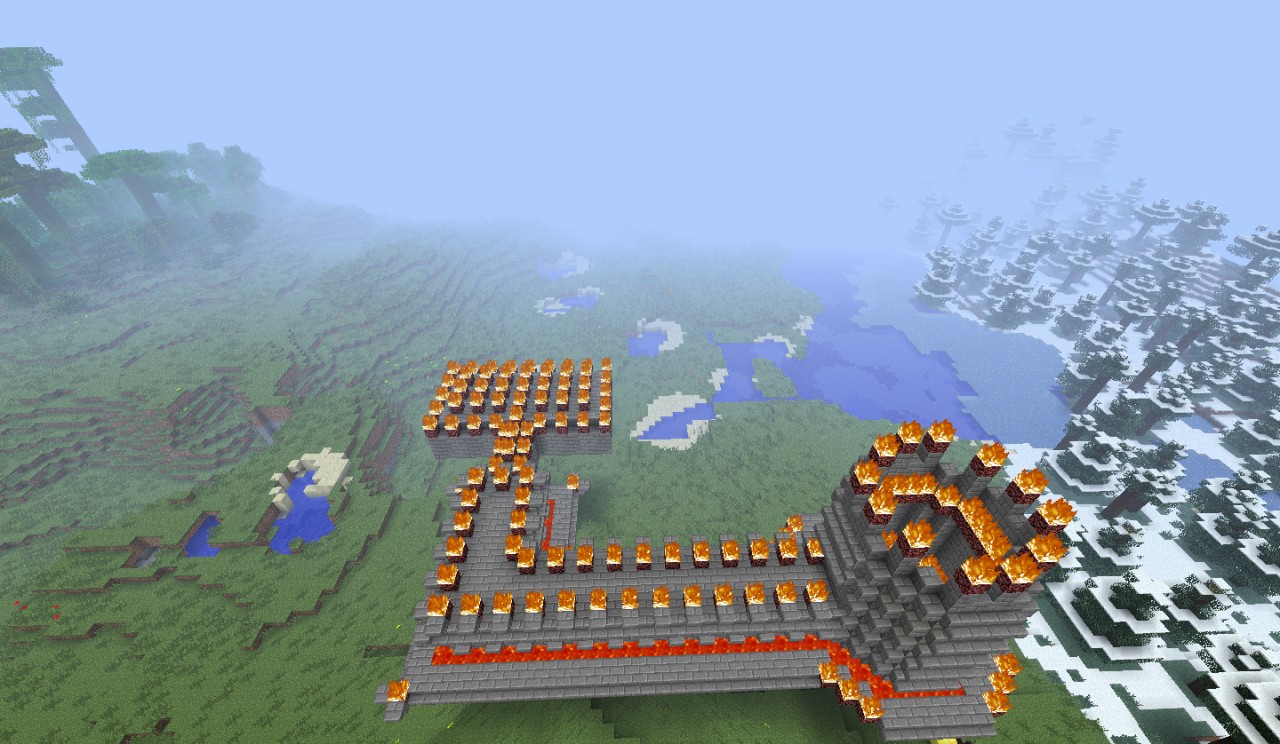 invasion fortress Minecraft Map