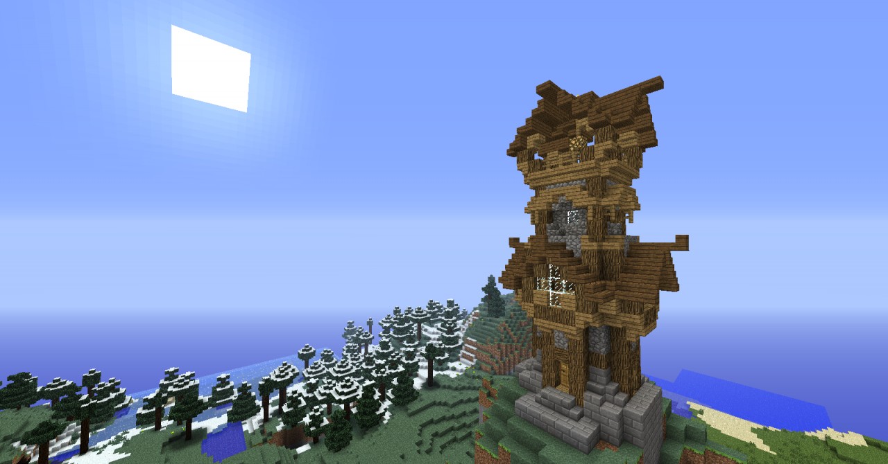 A small tower i made Minecraft Map