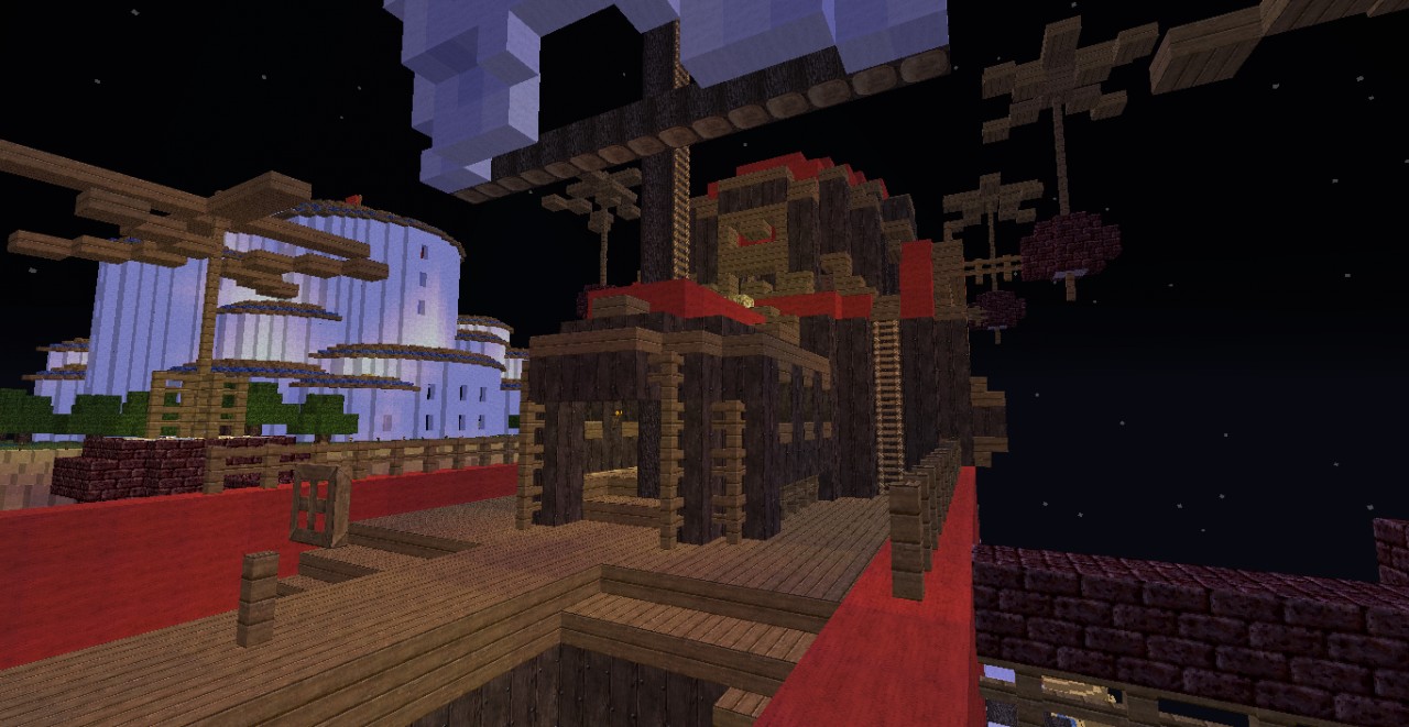 Red Wings FF2/4 Airship Minecraft Map