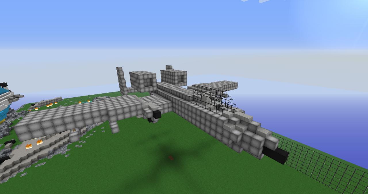 A-10 Thunderbolt II Version 2 Minecraft Map