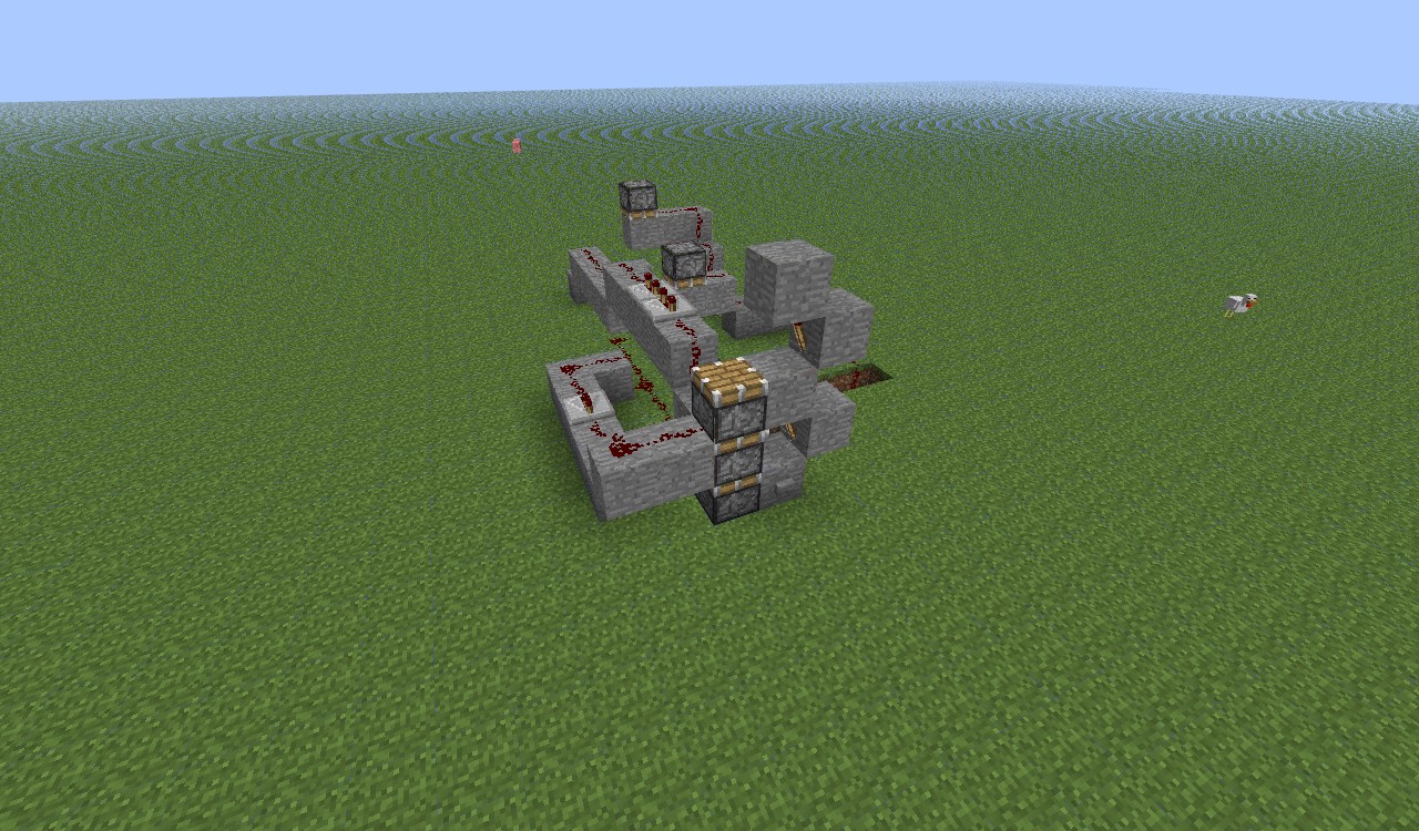 Triple piston extender Minecraft Map
