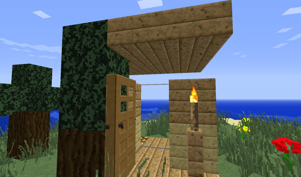 Minecraft-House 3x3-Modern Minecraft Project