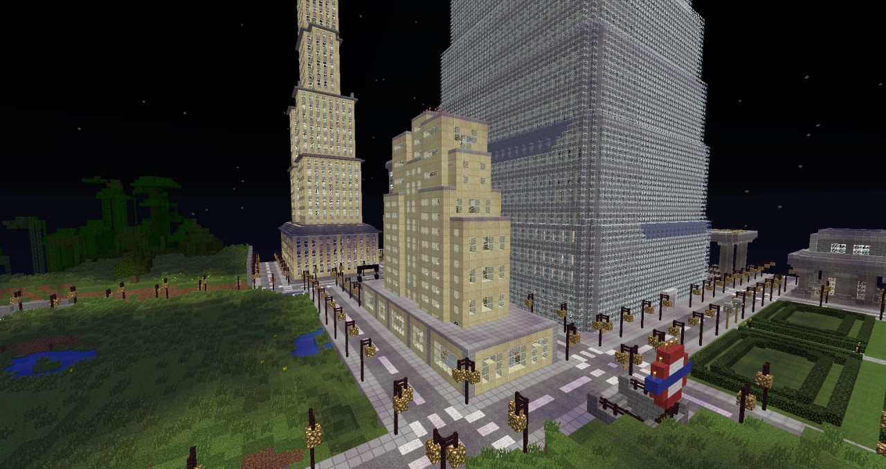 Art Deco Building Minecraft Map
