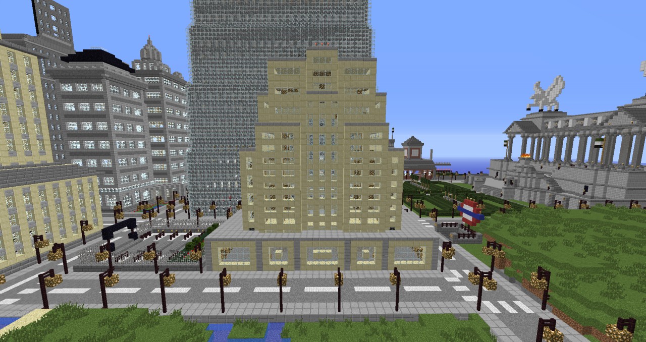 Art Deco Building Minecraft Map