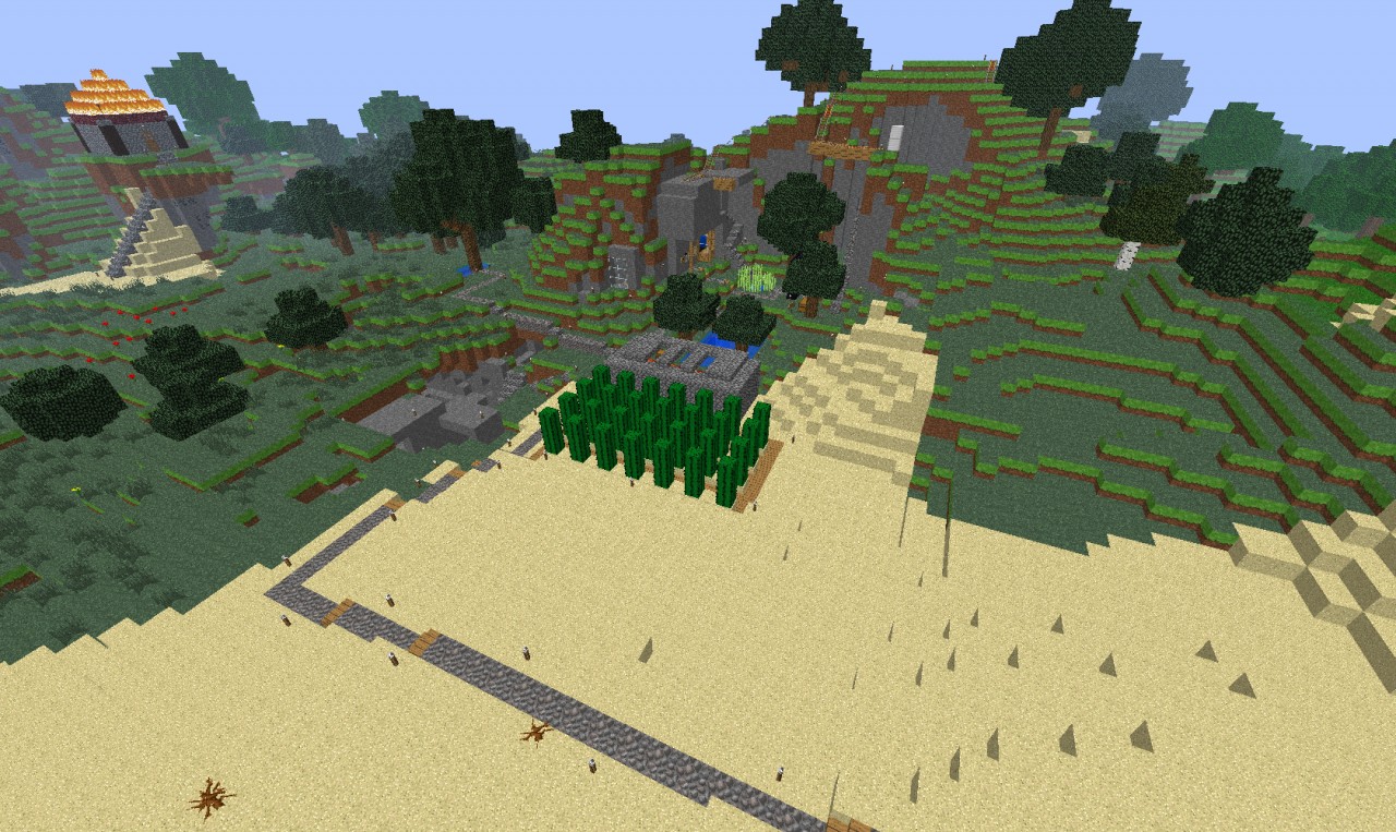 Ninja's World The Remake Minecraft Map