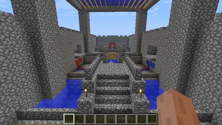 Combat Castle - 7v7 PvP map (12w37a) Minecraft Map