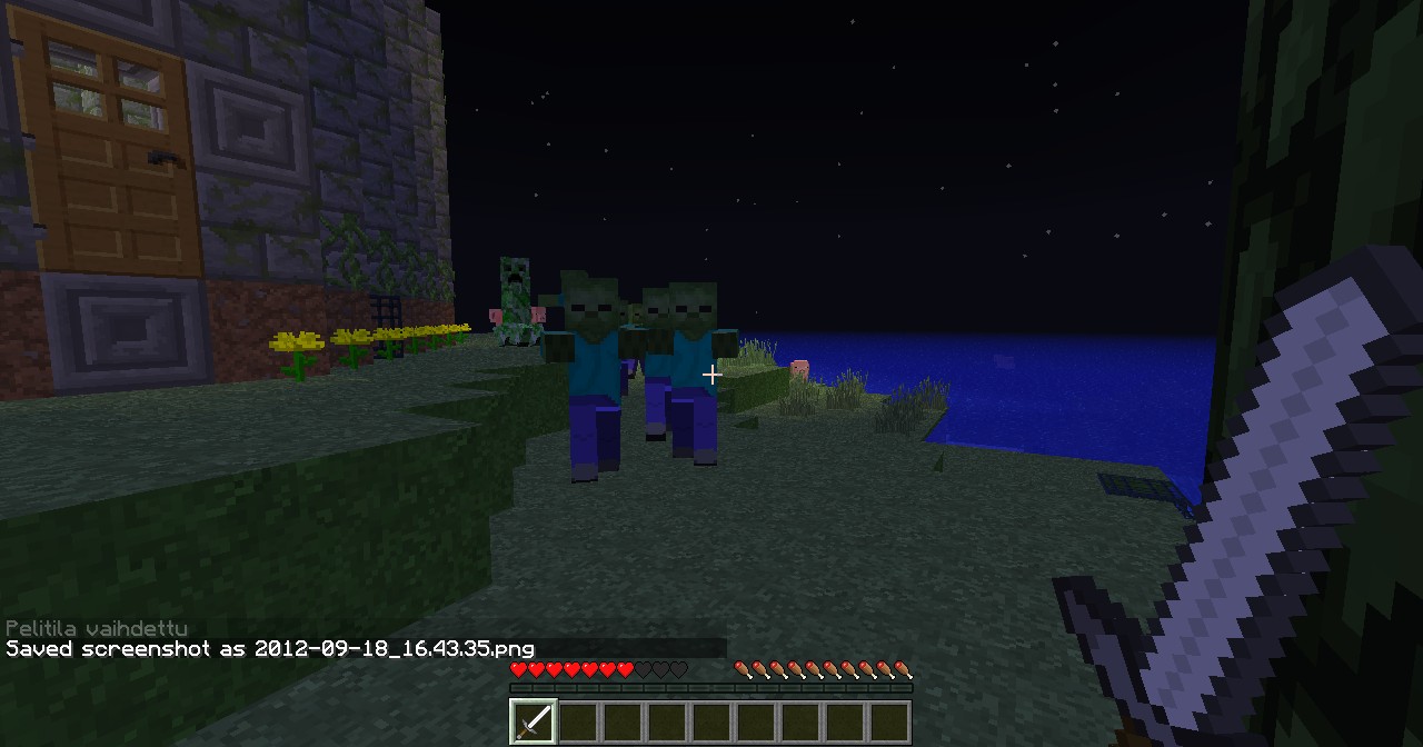 Zombie island Minecraft Map