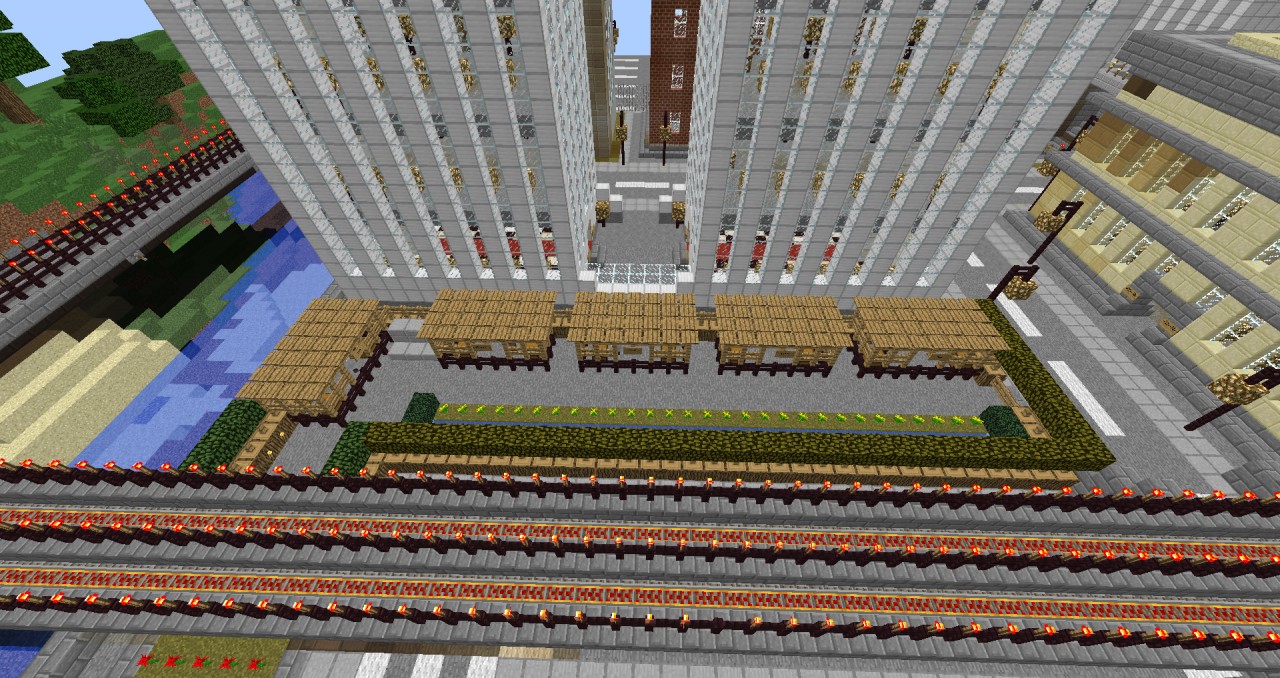 Outdoor Market Minecraft Map