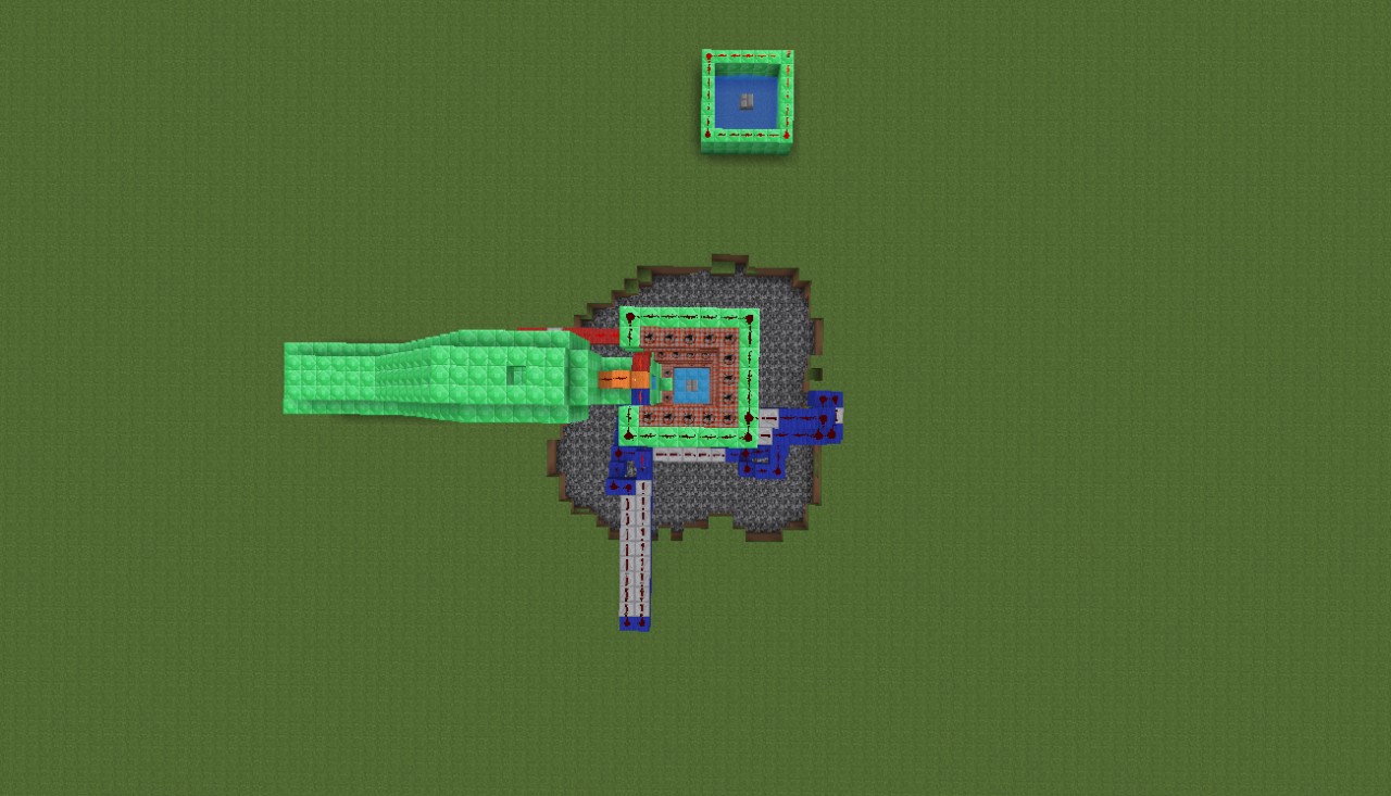 Better Human Cannon Minecraft Map
