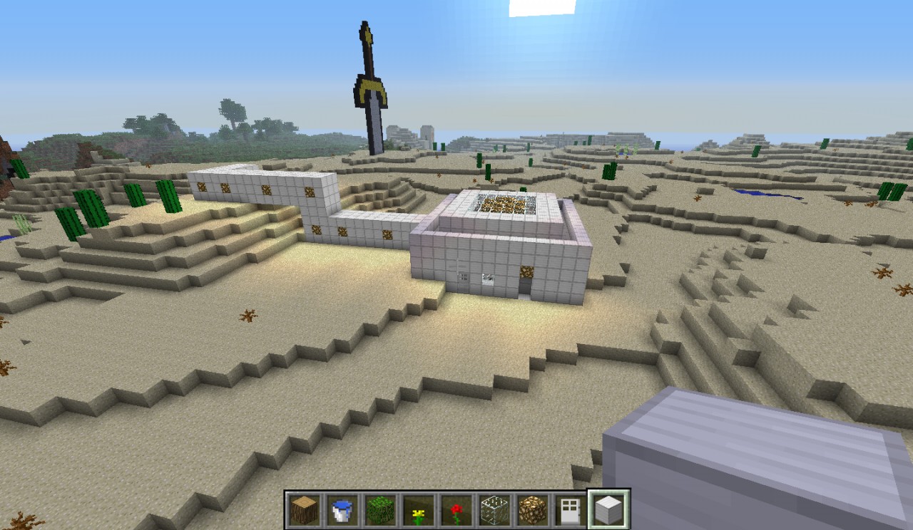 Desert Facility Minecraft Map
