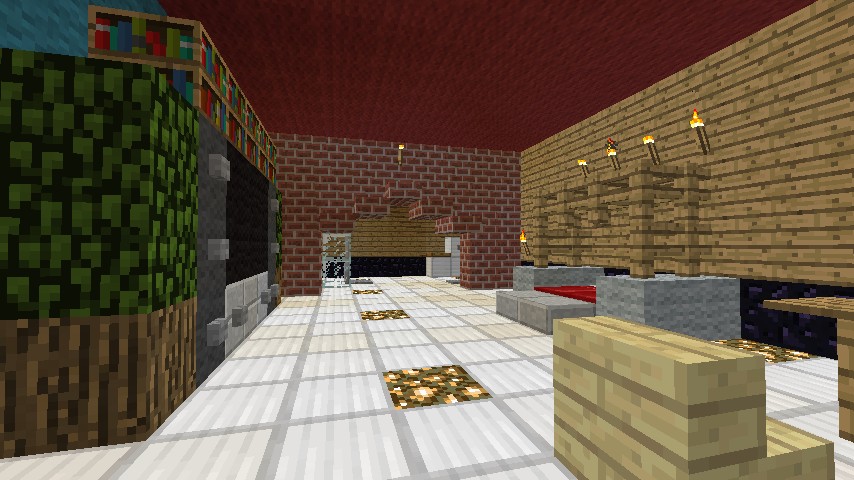Mansion with a secret! Minecraft Map