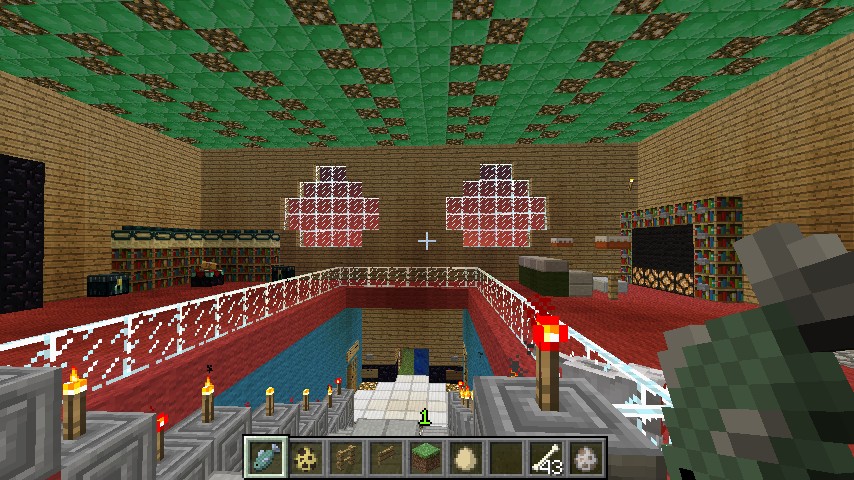 Mansion with a secret! Minecraft Map