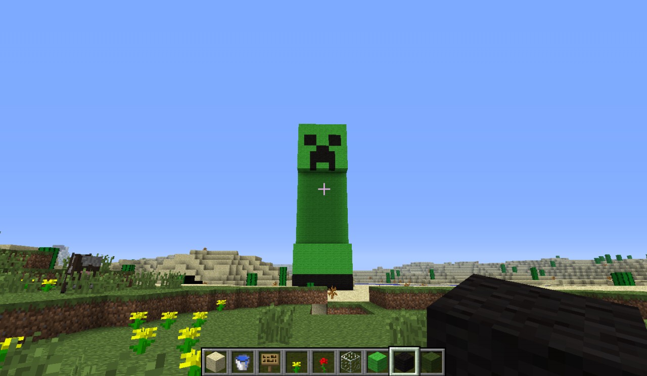 Simple Creeper Minecraft Map