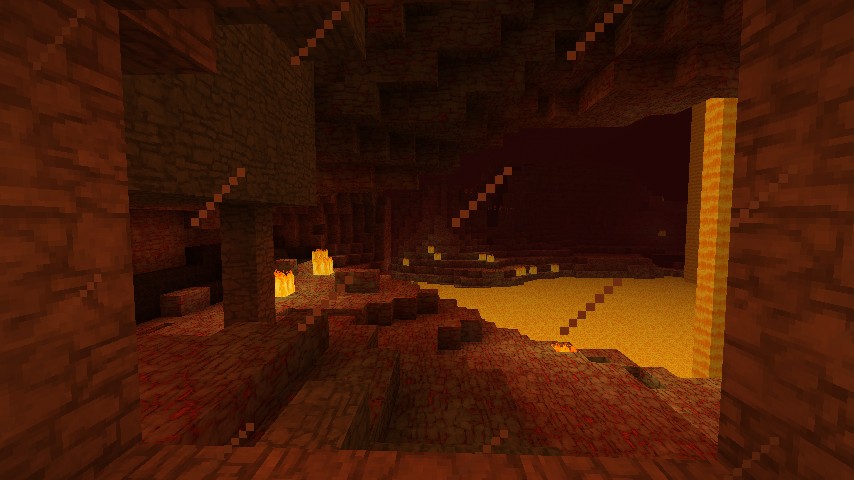 Earth - Nether Base V2.1 Minecraft Map