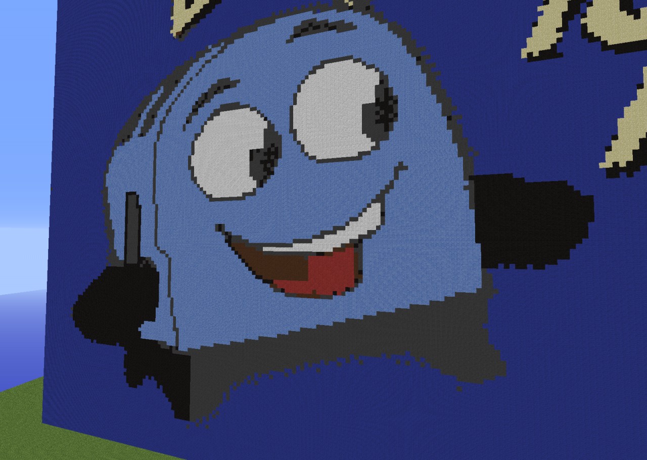 The Brave little Toaster( From 1987) Pixel art Minecraft Map