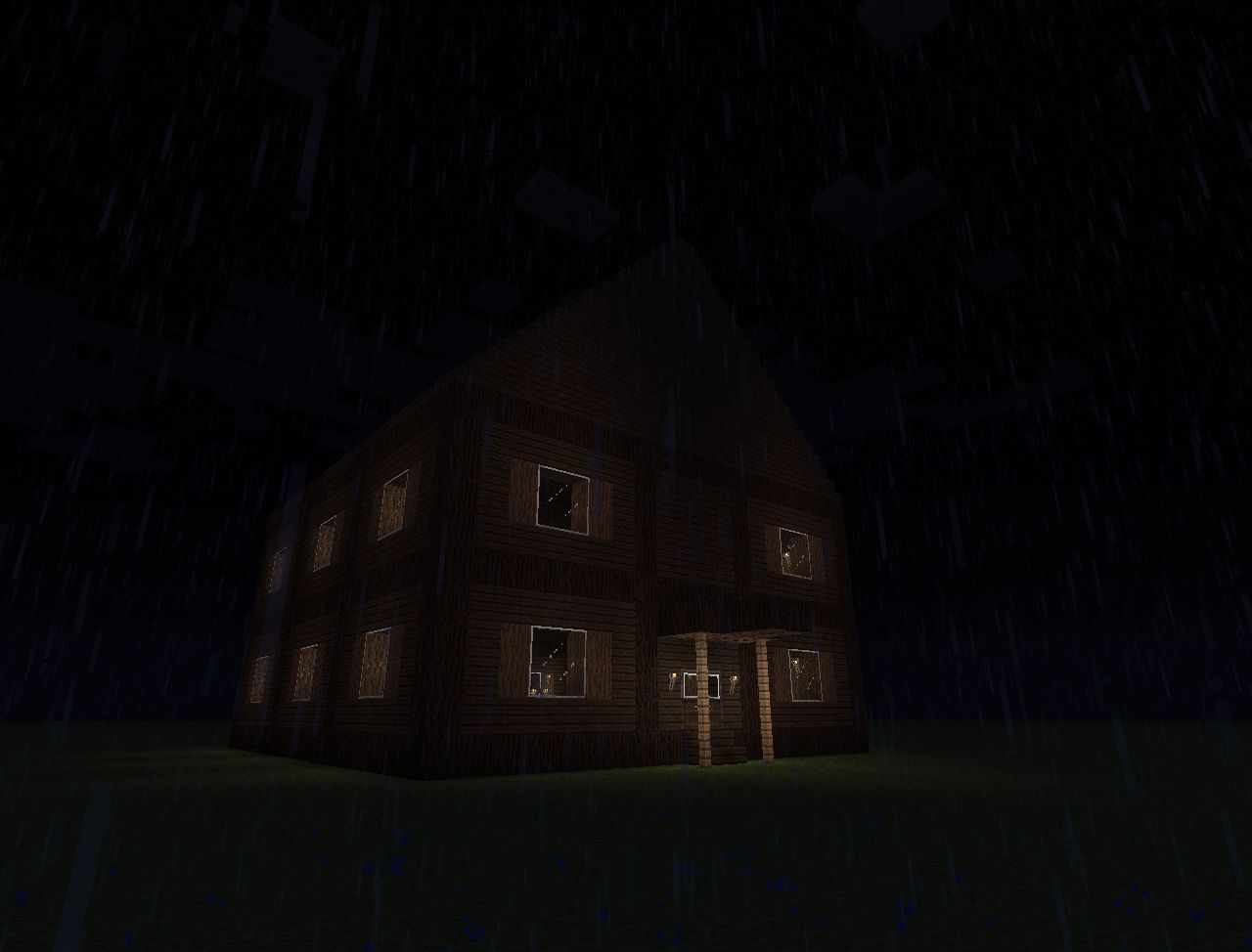 Spruce House Minecraft Map