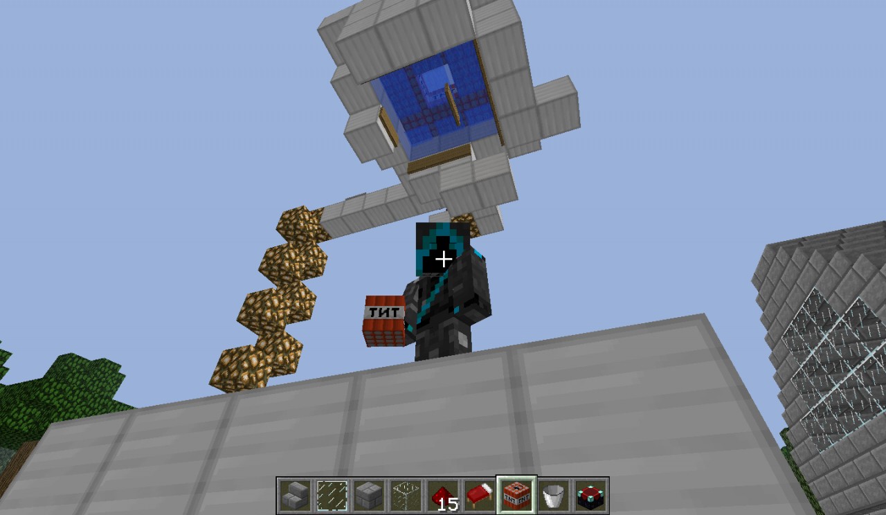 Human Launcher Minecraft Map