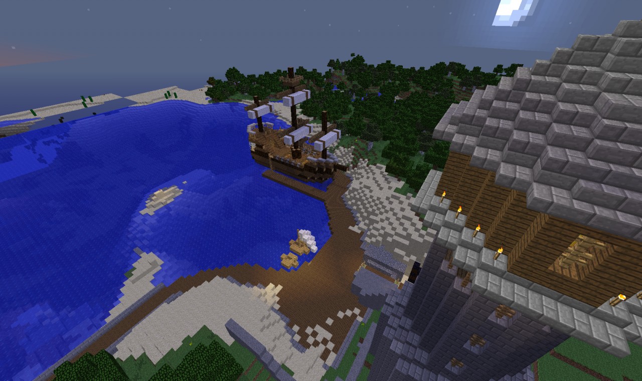 Large Port Minecraft Map