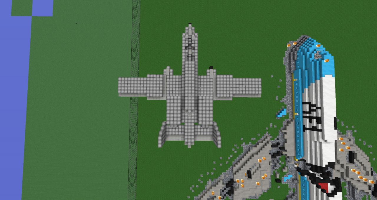 A-10 Thunderbolt II Version 2 Minecraft Map