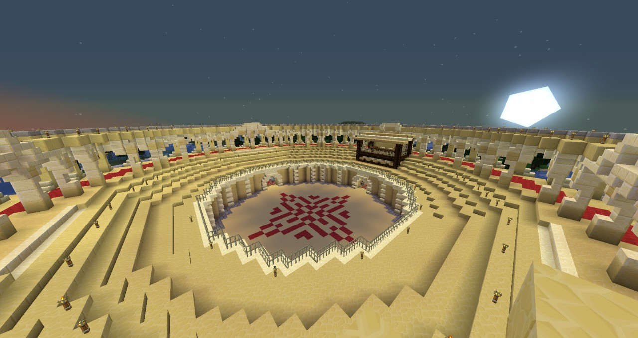 PVP Server Arena Minecraft Map