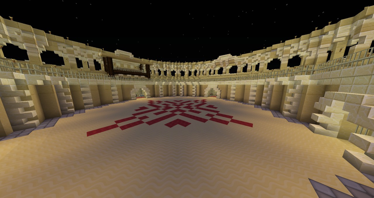PVP Server Arena Minecraft Map