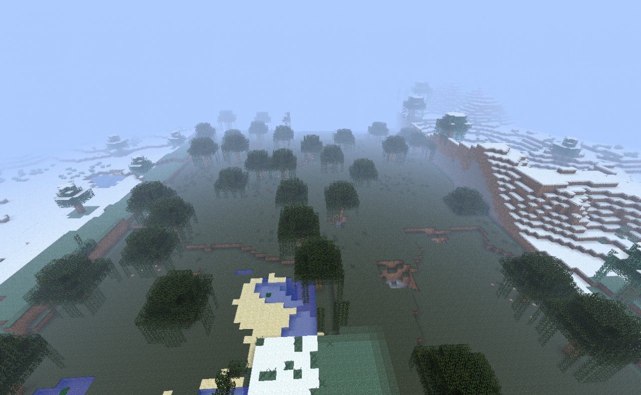 Odd chunks seed Minecraft Map