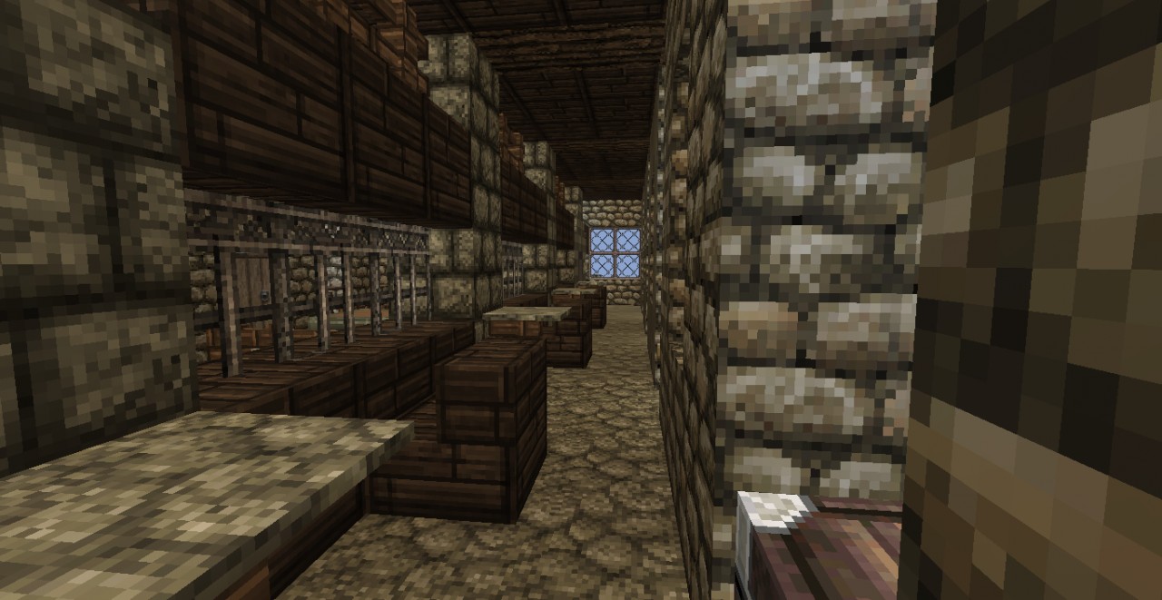 interiors extended Minecraft Map
