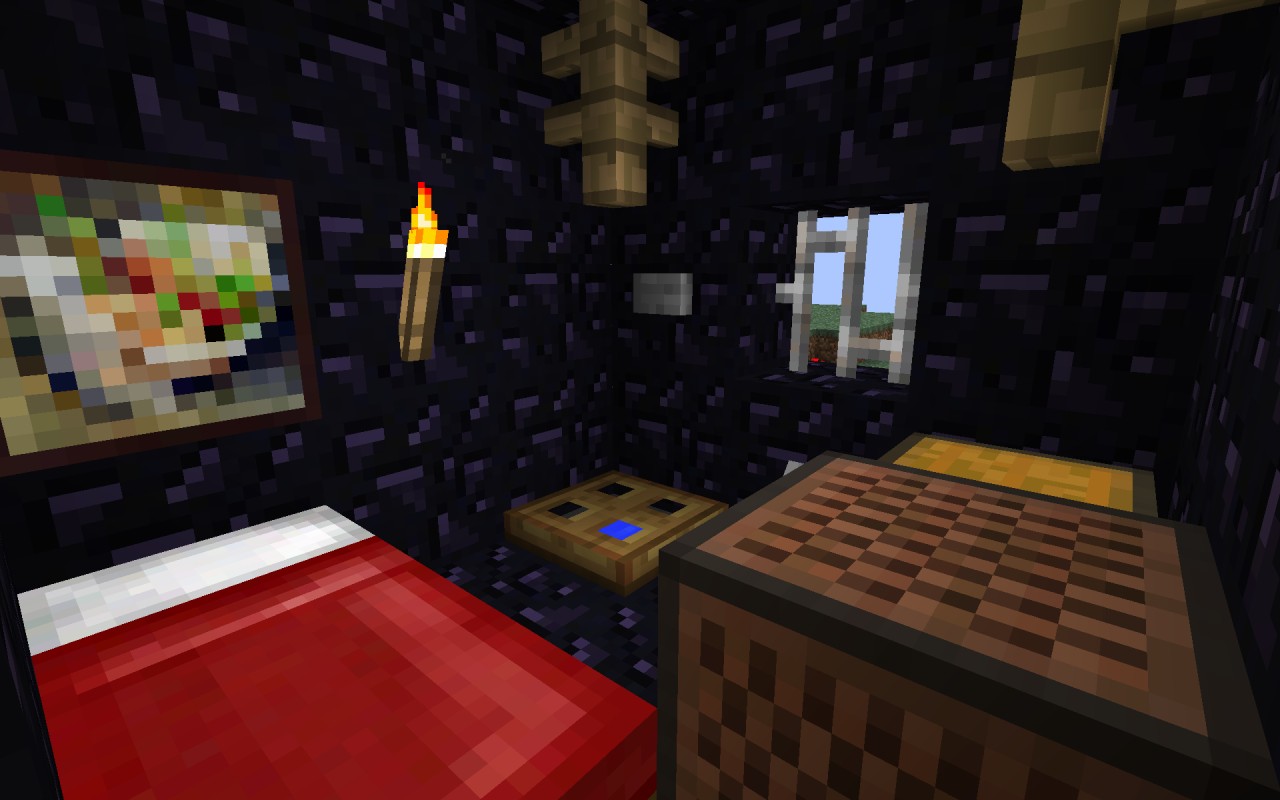 Minecraft piston jail! Minecraft Map