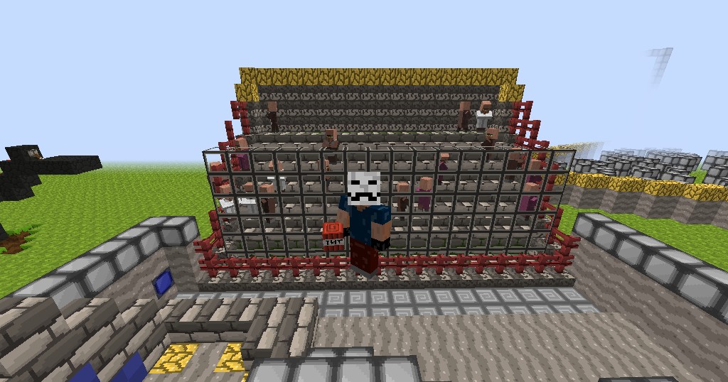 The Minecraft Running Man Minecraft Map