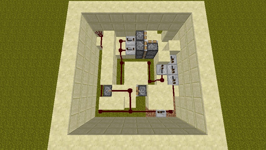 Secret Door Toggle Button Minecraft Map