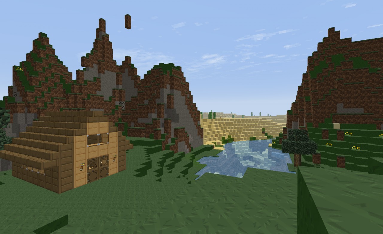 Random world to explore Minecraft Map