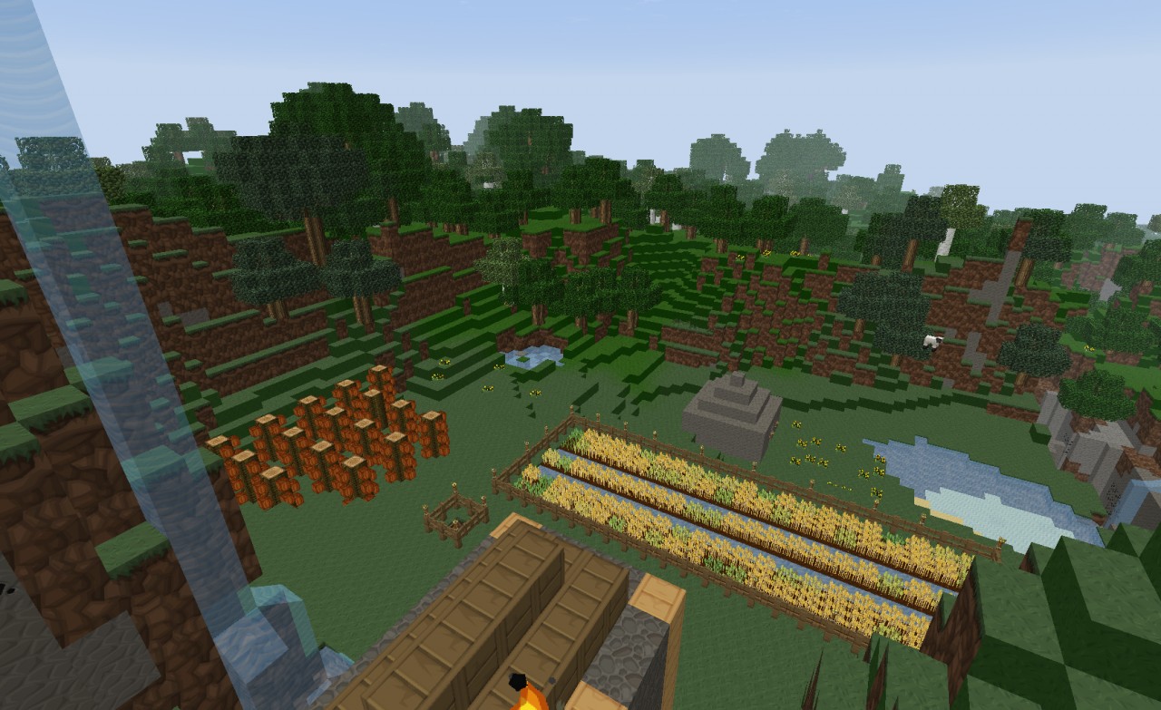 Random world to explore Minecraft Map