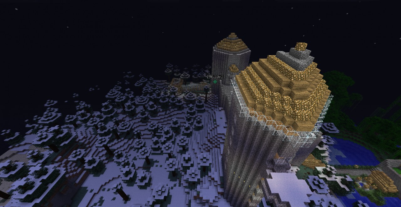 Castle With Base v2 Minecraft Map